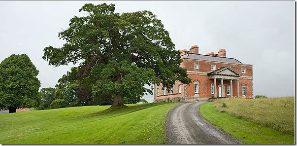antique french living: Bellamont Forest: Palladian Villa in Ireland